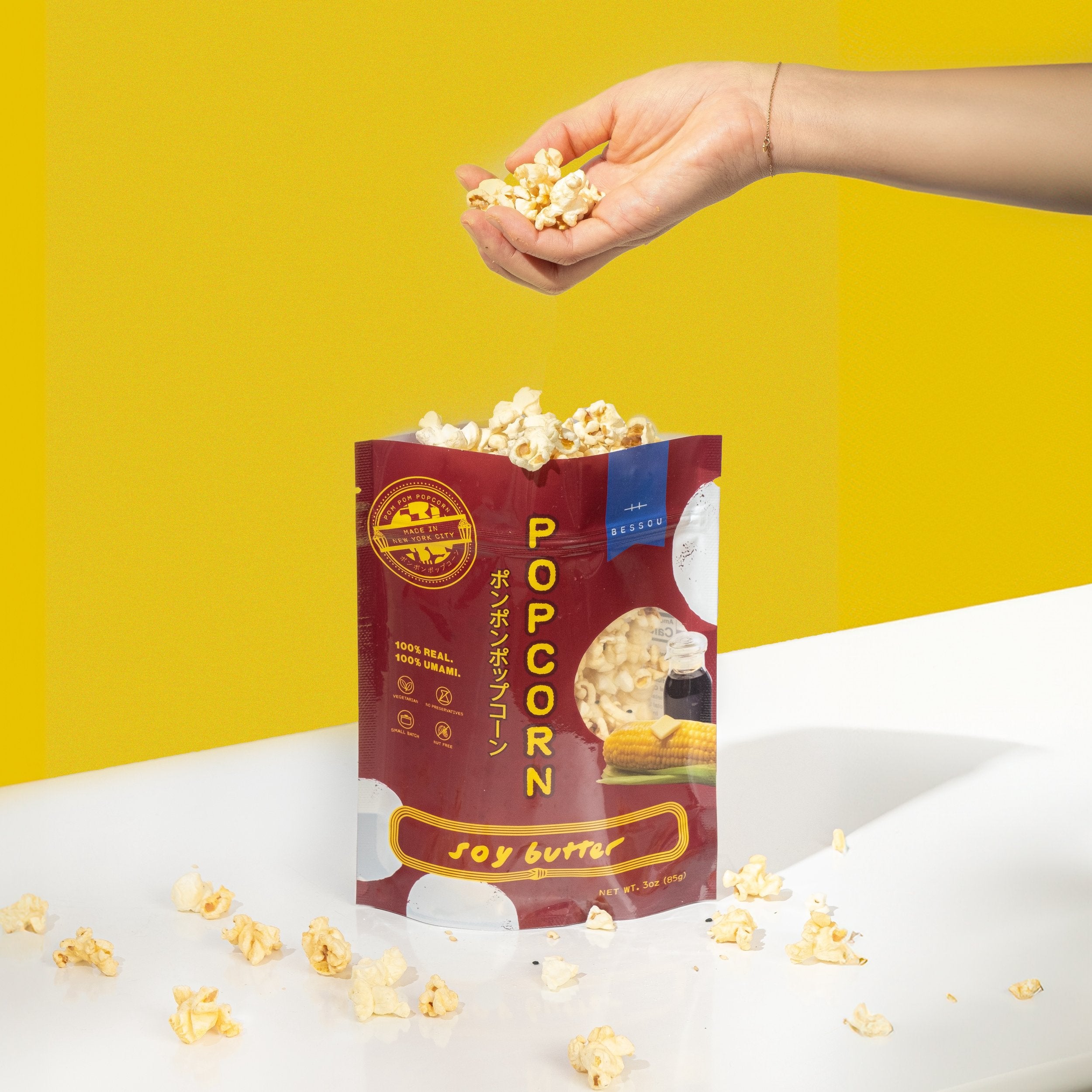 Soy Butter Popcorn - Box of 3 – Bessou